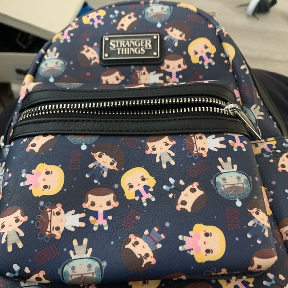 Loungefly | Bags | Chibi Print Stranger Things Eleven Loungefly Mini ...
